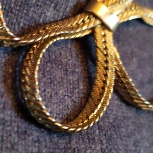 Vintage | Jewelry | Gold Ribbon Chain | Poshmark